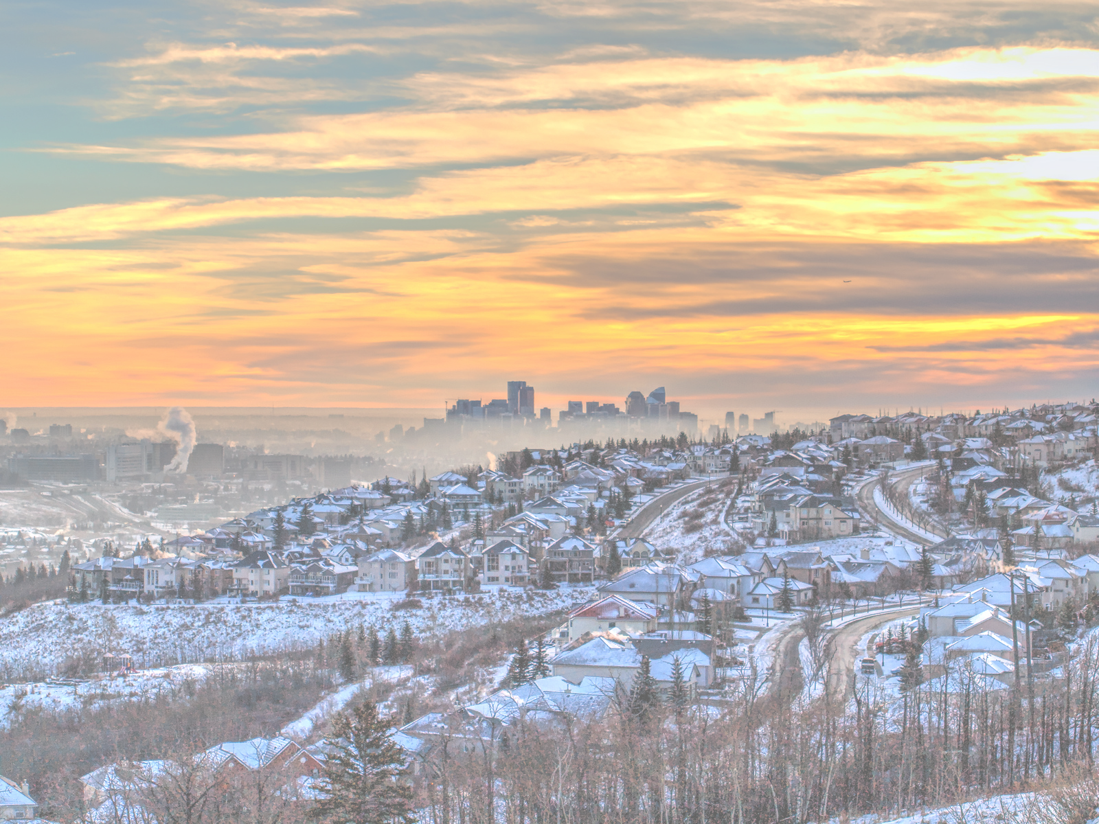 calgary-skyline – Copperfield/Mahogany Community Centre